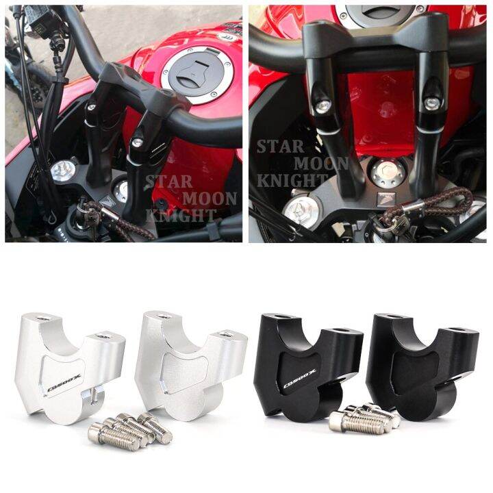CNC Handle Bar Riser Clamp Extend For Honda CB500X CB 500 X 2020 ...