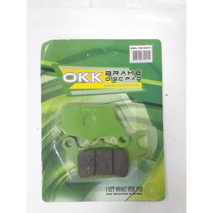 XRM TRINITY BRAKE DISC PAD "OKK" [BLISTER PACK] | Lazada PH