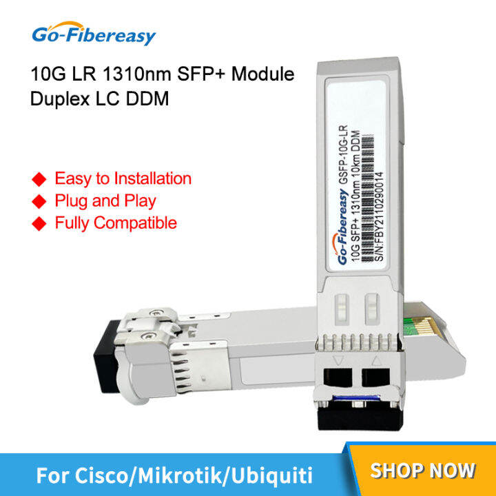 SFP+ 10G Duplex Fiber Transceiver Module Single Mode 2~120km Fiber ...