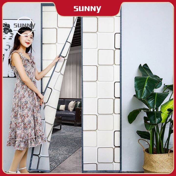 Household Plastic Door Curtain Easy To Install Screen Door Closure 35 ...