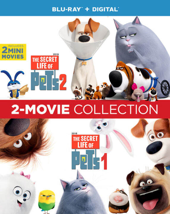 DVD The Secret Life of Pets Cartoon Movie Collection -t3040 | Lazada