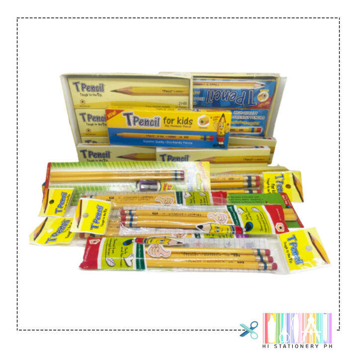 AMSPEC T-Pencil Hexaround Pencil for Kids | Lazada PH