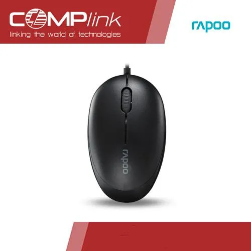 RAPOO N1500 Black Optical Mouse | Lazada PH