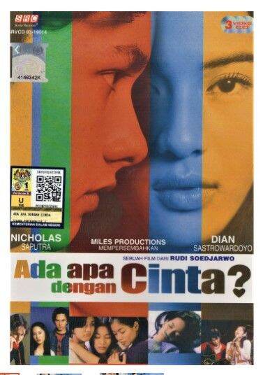Ada Apa Dengan Cinta 【3 VCD】[Nicholas Saputra Dian Sastrowardoyo] | Lazada