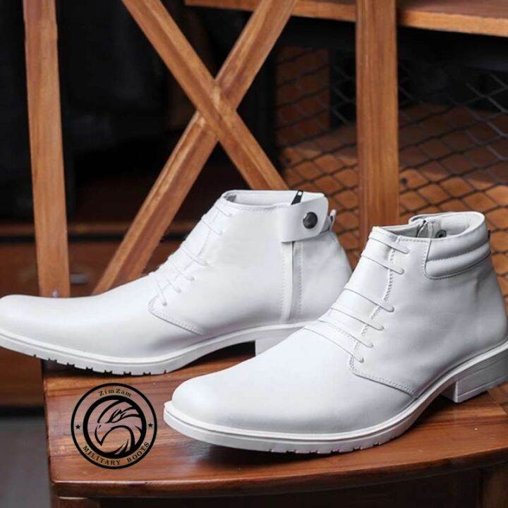 SEPATU PDH FULL PUTIH / SEPATU PDL PASKIBRA / SEPATU UPACARA | Lazada ...