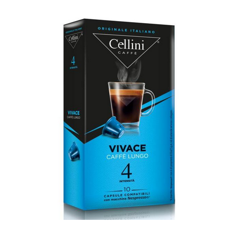 Cellini Vivace Coffee Capsules 10caps กาแฟแคปซูล Cellini กาแฟ กาแฟ ...