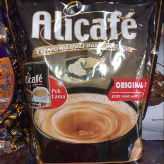 (ALICAFE BLACK) WHOLESALE Alicafe Instant Coffee Tongkat Ali Dan ...