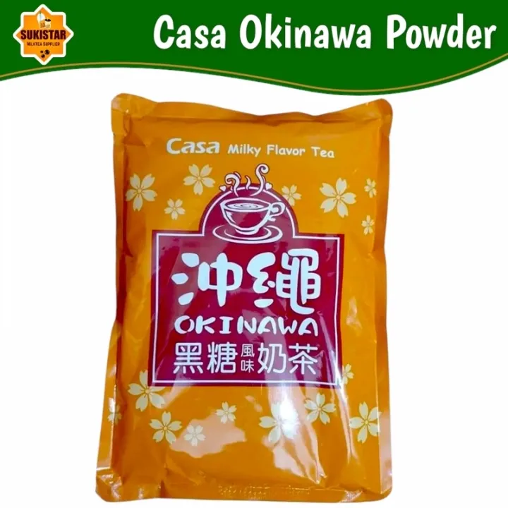 Casa Okinawa Milk Tea Powder Flavor 1kg Teapot | Lazada PH