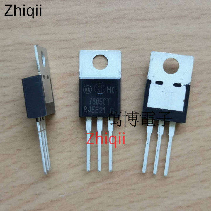 20pcs/lot ON MC7805CT Brand New Original Triode 7805CT TO-220 +5V Three terminal regulator ...