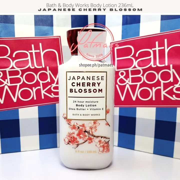 Sell like hot cakes Bath Body Works Body Lotion Japanese Cherry Blossom 236mL | Lazada PH