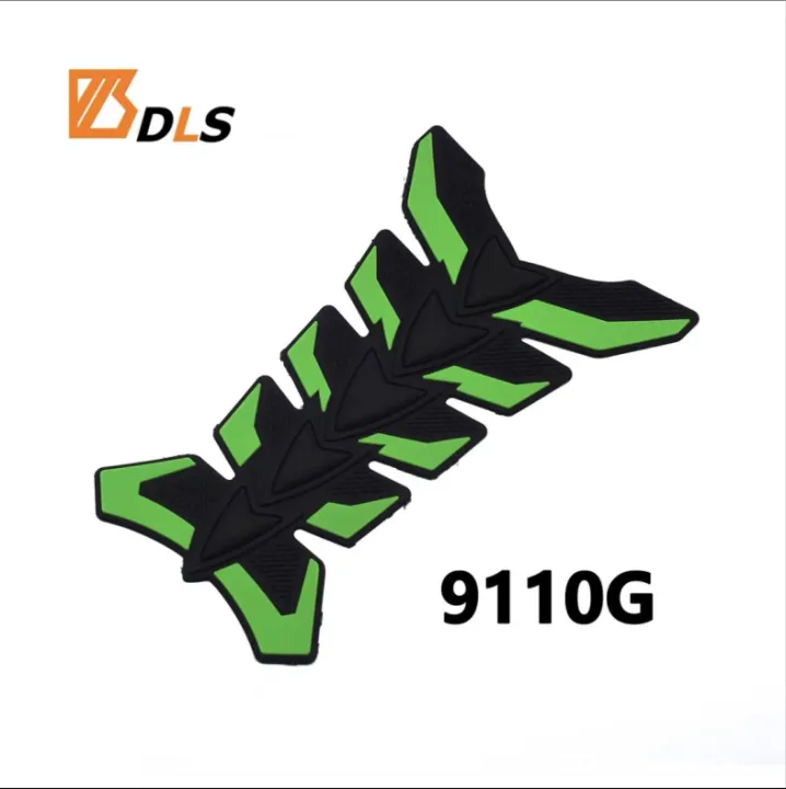 Motorcycle 3d Rubber Sticker Gas Fuel Oil Tank Pad Protector Cover