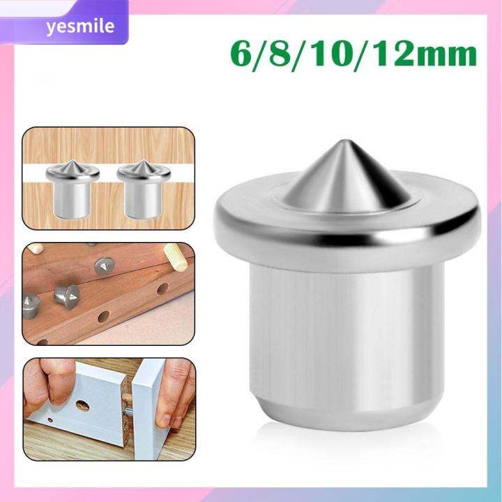 YESMILE Wooden Pin Center Locator Wood Timber Marker Round Log Pin Hole ...