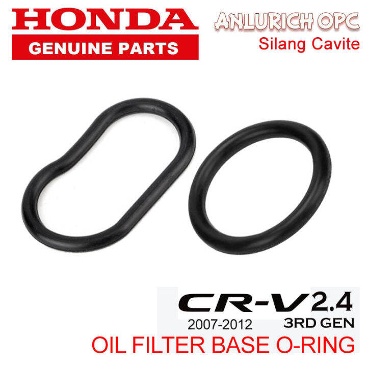 O-Ring Oil Filter Base Honda CRV 2.4 2007-2012 (3rd GEN) Genuine Parts ...