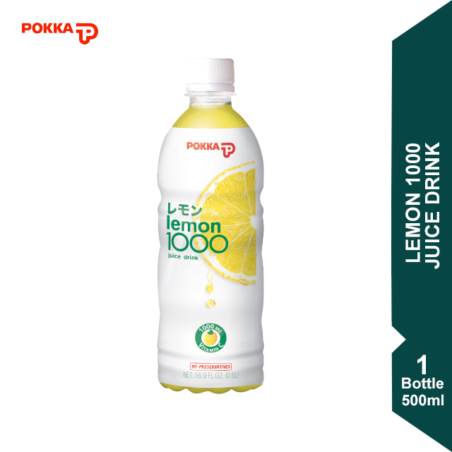 Pokka Lemon 1000 Juice Drink 1 Bottle (500ml) [KL & Selangor Delivery ...