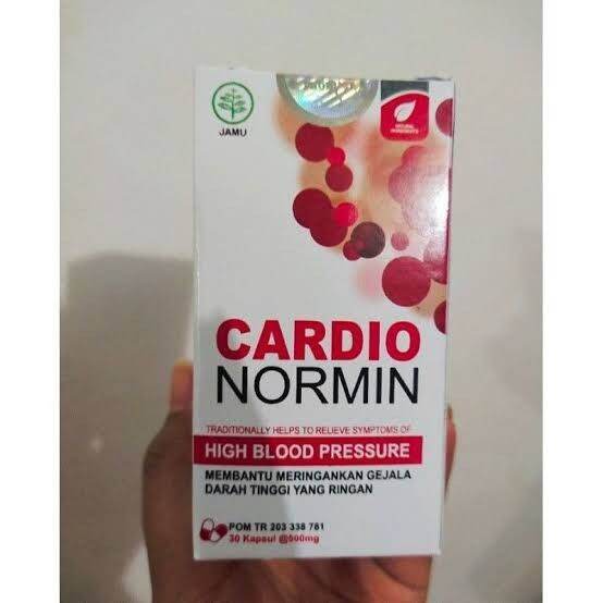 Cardionormin Original BPOM Obat Hipertensi Cardio Normin Herbal | Lazada Indonesia