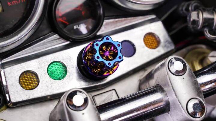 Universal Motorcycle Modified Key Cover Cnc Decorative Key Head Cover ...