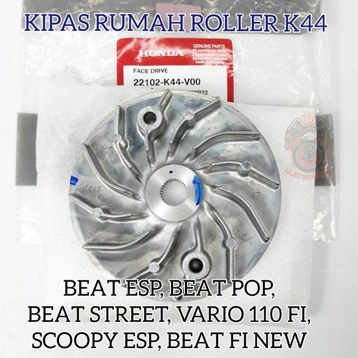 KIPAS PULLY KIPAS RUMAH ROLLER HONDA K44 ASLI ORIGINAL HONDA BEAT ESP ...
