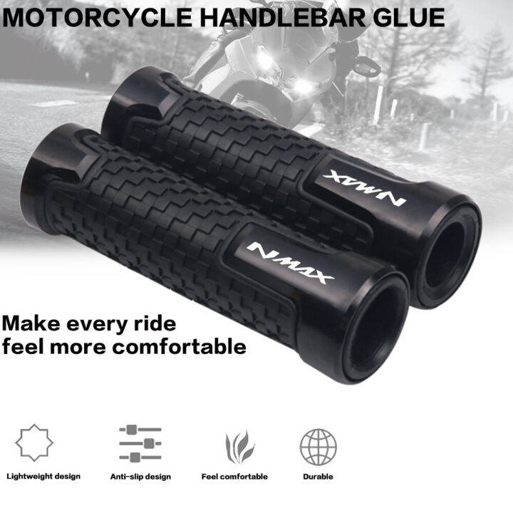 7/8'' 22MM handle grips For YAMAHA NMAX 125 155 v1 v2 2015-2021 NEW ...