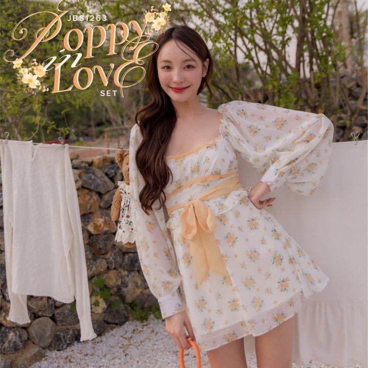 #JBS1263 Poppy in love set* | Lazada.co.th
