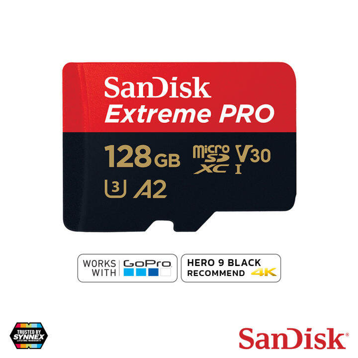 SANDISK EXTREME® PRO 128GB microSDXC™ | Lazada.co.th