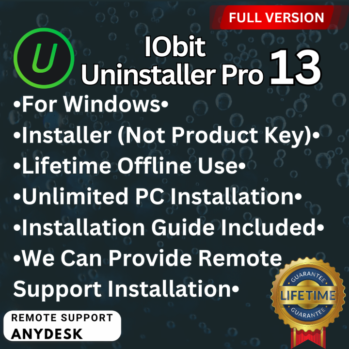 IObit Uninstaller Pro 13 | Latest Version | Lifetime Offline Use | via ...
