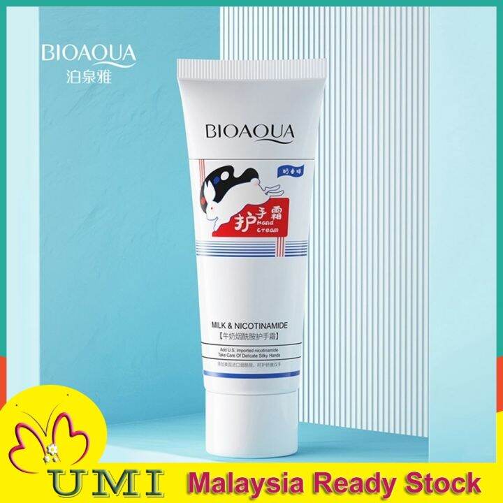 UMI U250HC 100% Original Bioaqua Milk & Nicotinamide Hand Cream ...