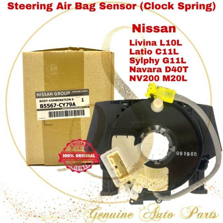 (100% ORIGINAL) Nissan Sensor B5567-CY79A Clock Spring Livina L10L ...