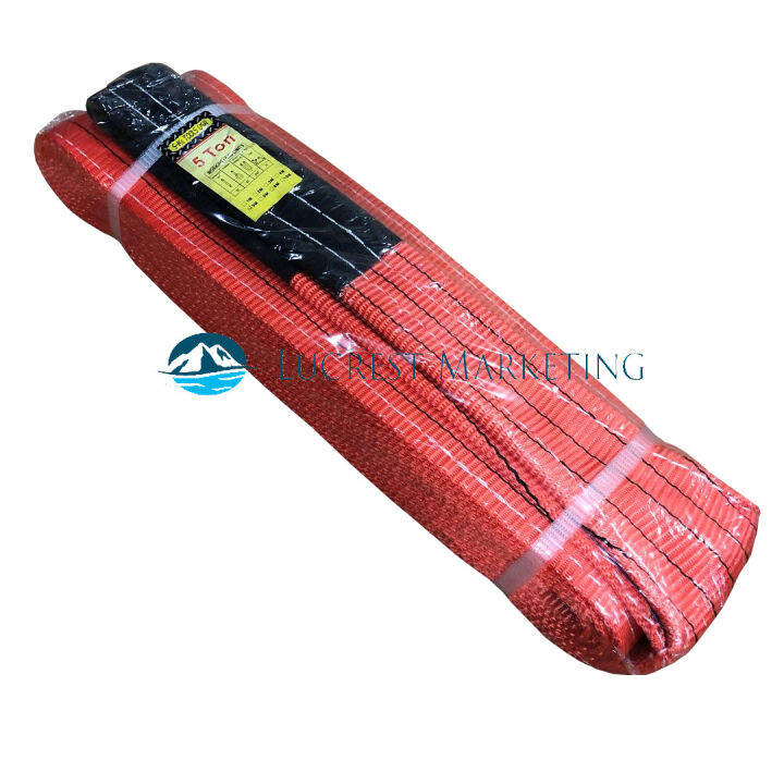 S-Ks Tools USA Sling 5-5 Heavy Duty 5 Ton Webbing Sling (Red) | Lazada PH