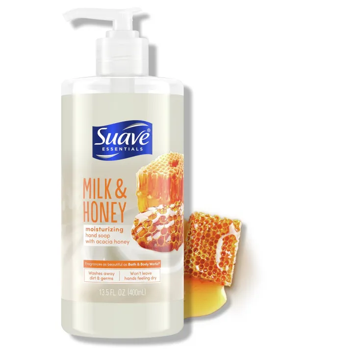 Suave Essentials Milk & Honey Moisturizing Hand Soap with Honey | Lazada PH