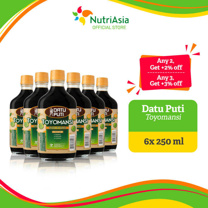 Datu Puti Toyomansi 250 ml Bundle of 6 | Lazada PH