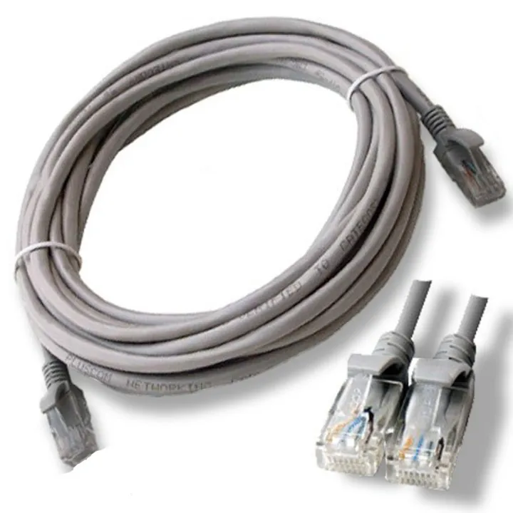 RJ45 CAT6 Network LAN Cable Ethernet UTP Cable Grey 20M | Lazada PH
