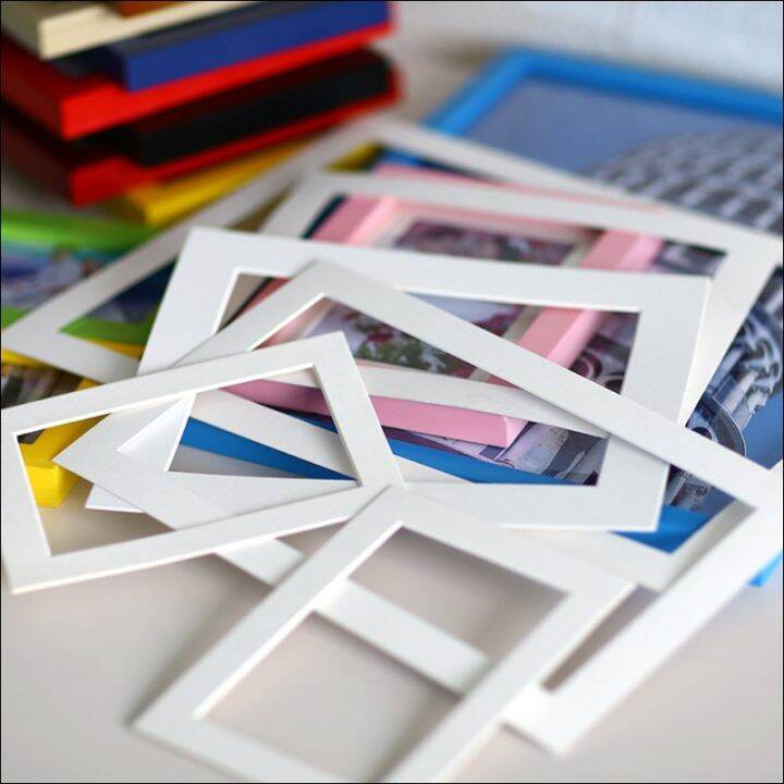 Photo Frame Cardboard White Lining Cardboard Holder Of Frame 10 / Hand ...