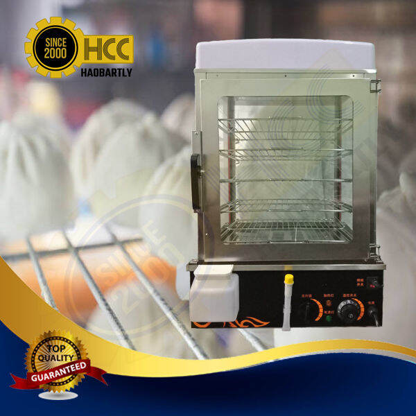 Electric Showcase Steamer for Siopao, Siomai, Hotdog with Thermostat ...