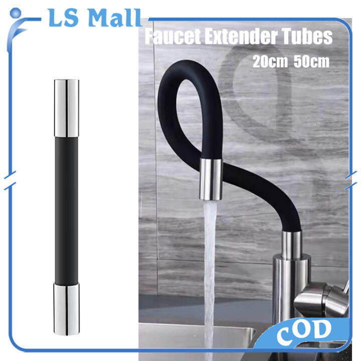 Universal Faucet Extension Tube 360° Free Bending Faucet Lengthening ...