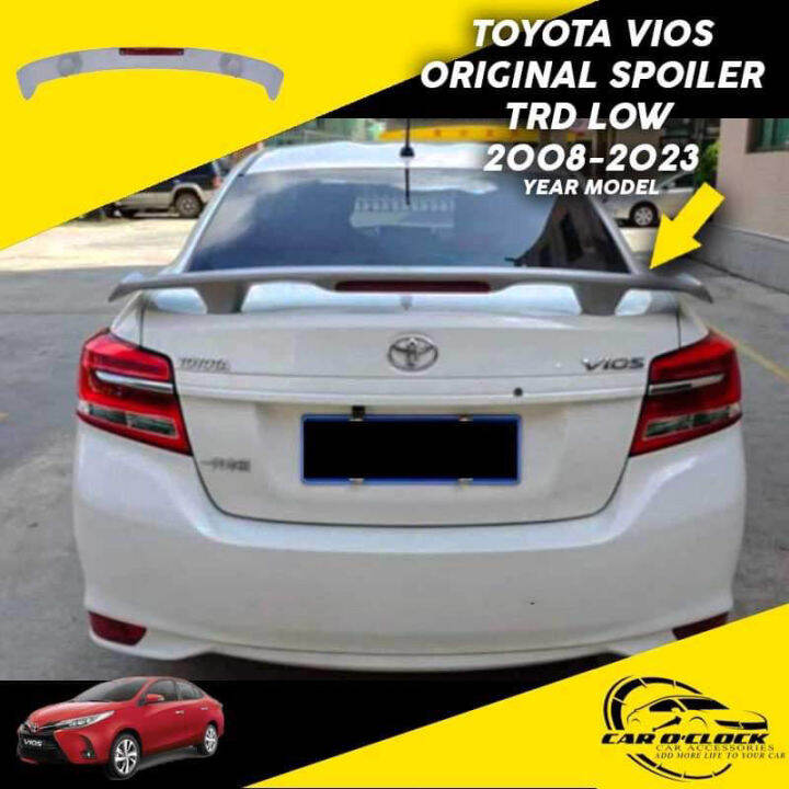 TOYOTA VIOS 2008-2023 SPOILER TRD VERSION 2 | Lazada PH