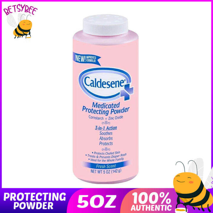 Caldesene Medicated Protecting Powder Cornstarch Zinc Oxide Fresh Scent ...