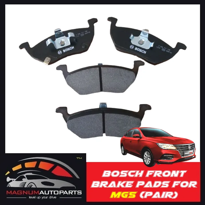 B o s c h Front Brake Pads for MG5 (Pair) | Lazada PH