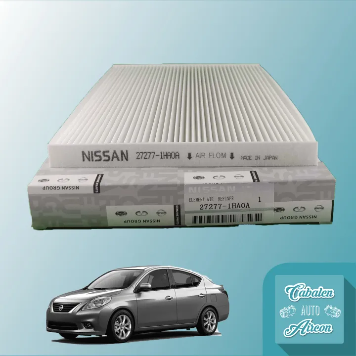 Nissan Almera CABIN Filter (2013-2020) -27277-1HA0A | Lazada PH