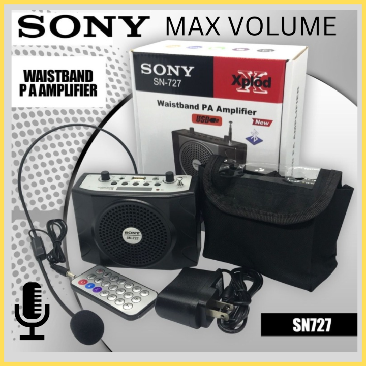 Original High Quality Sony Lapel voice amplified With Bluetooth ...