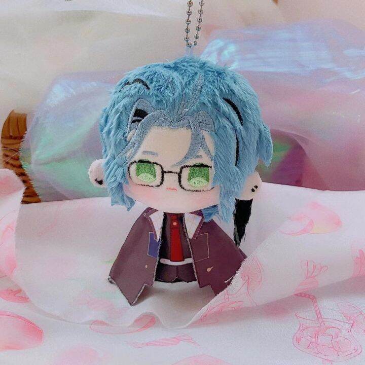 อะนิเมะ Vtuber XSOLEIL Hex Haywire น่ารัก12ซม. ตุ๊กตาผ้า Dango พวงกุญแจ ...