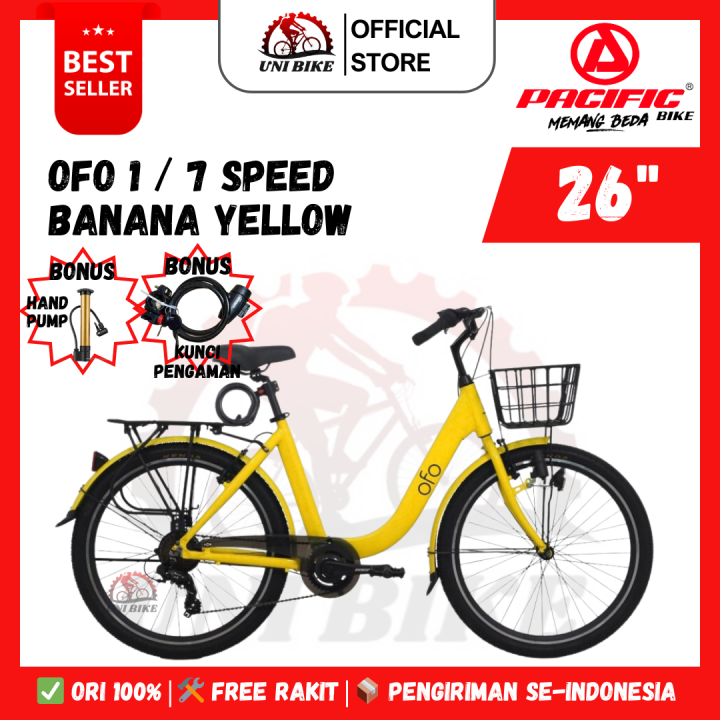 Sepeda Perempuan MINI 26 INCH PACIFIC OFO ALLOY 1 SPEED / 7 SPEED | Lazada Indonesia