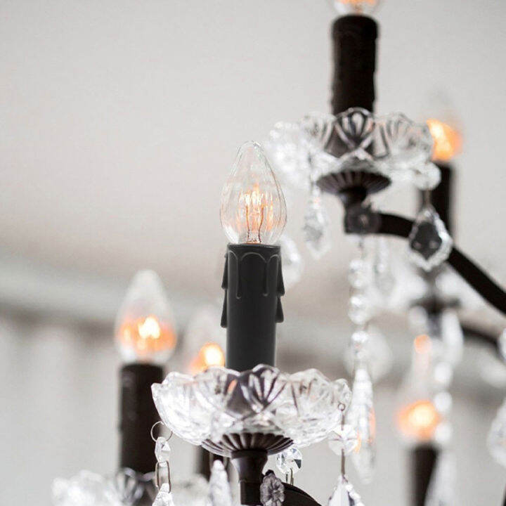 Eshopdeal【Ready Stock】 20Pcs Candle Drip Sleeve Tubes Plastic ...