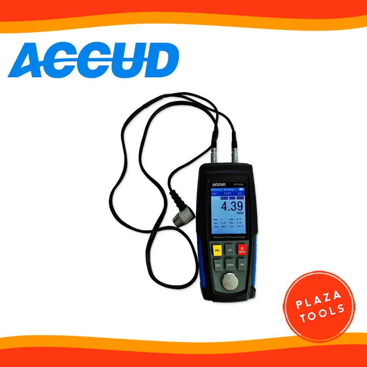 Alat Ukur Ketebalan Pipa ACCUD ST100A Ultrasonic Thickness Gauge ...