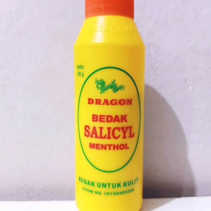 Salicyl bedak menthol cap Dragon | Lazada Indonesia