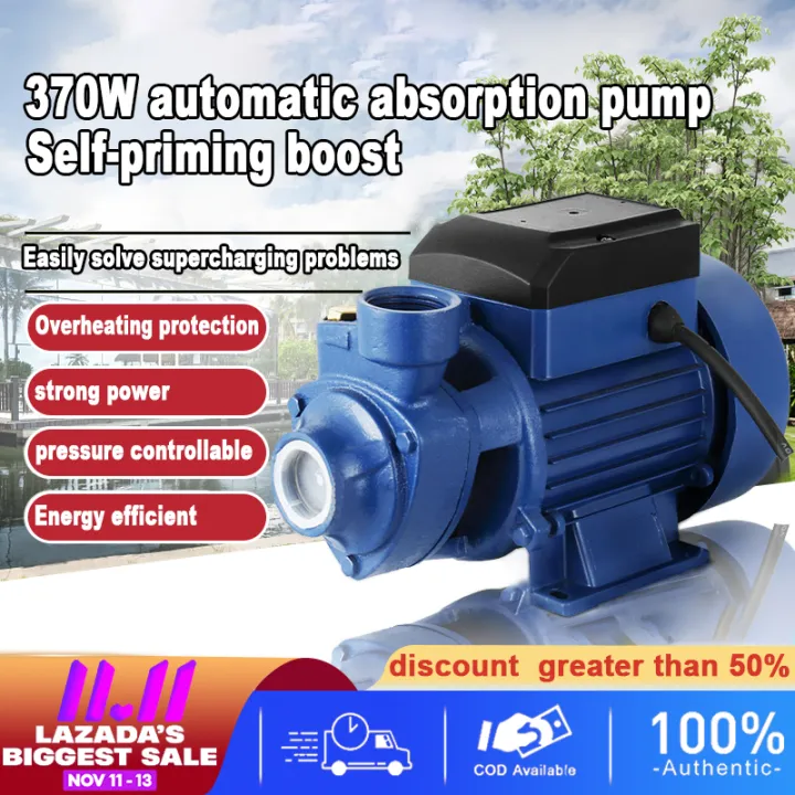 Electric Water Pump Peripheral Booster Pump 1/2HP 0.5HP Heavy Duty ...