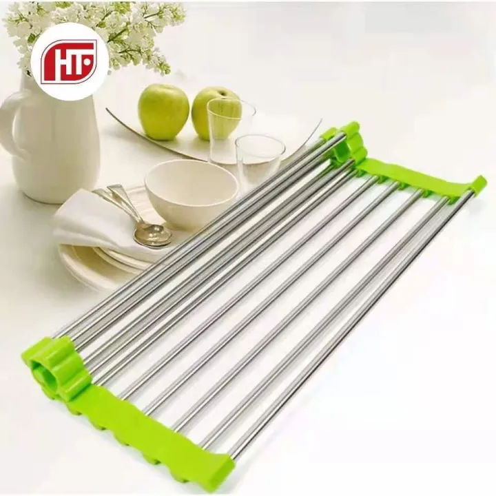 Foldable Vegetable Fruit Drying Rack/Over Sink Roll-up | Lazada PH