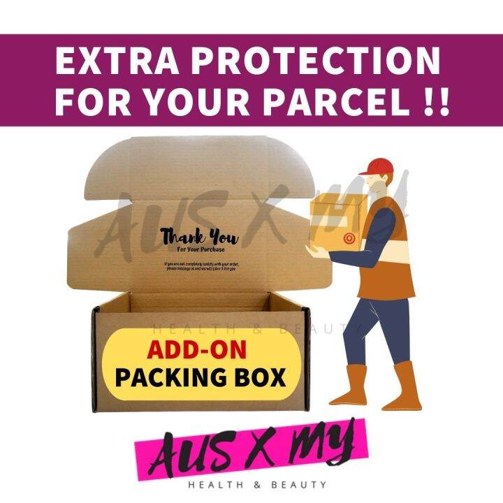 ADD ON - Extra Additional Carton Box Packaging For Parcel Thicker and ...