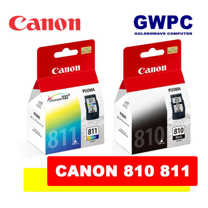 Canon PG-810 CL-811 Genuine Ink Cartridge 810 811 PG 810 CL 811 | Lazada PH