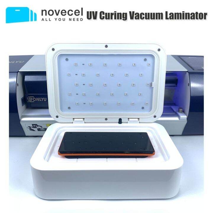NOVECEL UV Curing Vacuum Laminating Machine for Flat/ Curved Screen ...