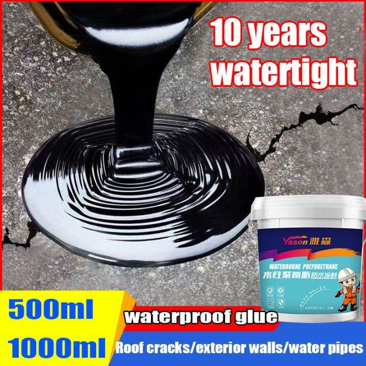 Polyurethane waterproof coating repair roof cracks wall water pipes ...